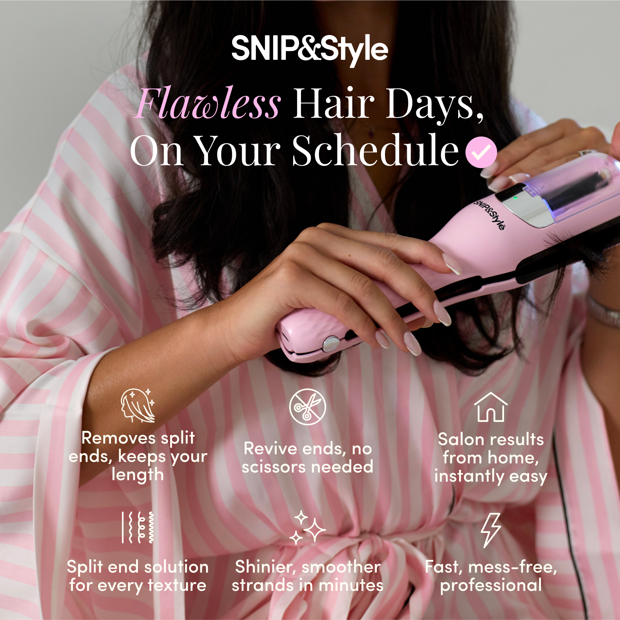 SplitFix™ | The Precision Split End Trimmer – snip and style